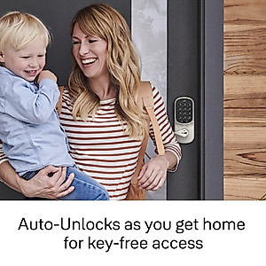Yale Assure Lock Touchscreen, Wi-Fi Smart Lock - Works with the Yale Access App, Amazon Alexa, Google Assistant, HomeKit, Phillips Hue and Samsung SmartThings, Satin Nickel