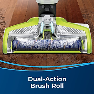 BISSELL CrossWave Floor and Area Rug Cleaner, Wet-Dry Vacuum with Bonus Brush-Roll and Extra Filter, 1785A , Green