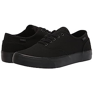 Lugz | Lear Casual Sneakers for Women | Lace Up Womens Canvas Shoes | Everyday Women Footwear, Black, 8.5 M US