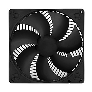 Silverstone Air Penetrator AP183 180mm PWM Computer Case Fan 400~1500RPM Dual Ball Bearing with 32mm Thickness, SST-AP183