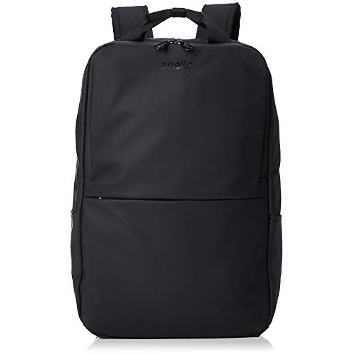 anello(アネロ) Men's Multifunction Square Backpack Regular, Black (Black 19-3911tcx)