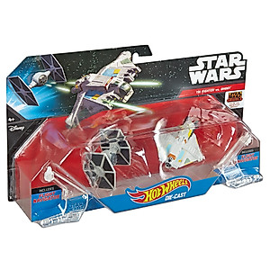 Hot Wheels Star Wars Rebels Ghost vs. Tie Fighter Starships (Pack of 2)