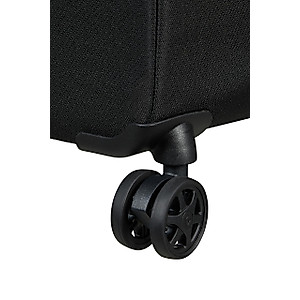 Samsonite Suitcase, Black (Black), Spinner M (66 cm-67/73 L)