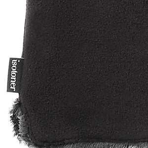 isotoner Women's Stretch Fleece Touchscreen Texting Cold Weather Gloves with Warm, Soft Lining, smartDRI Black, One Size