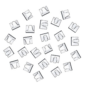 1200 Pieces Wire Cage Clips Rabbit Cage Clips Cage Building Clips for Quail Pigeon Chicken Pet Dog Cat Cage
