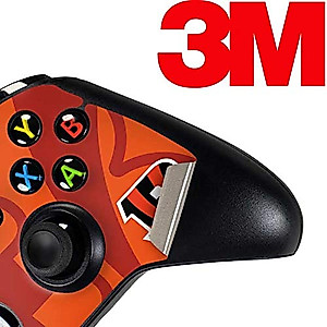 Skinit Decal Gaming Skin Compatible with Xbox One Controller - Officially Licensed NFL Cincinnati Bengals Double Vision Design