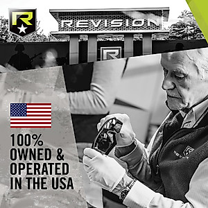 Revision Desert Locust Military Goggles Basic Kit – Clear Lens, Black Frame, One Size – Anti Fog Eye Protection Ballistic Goggles – Made in USA