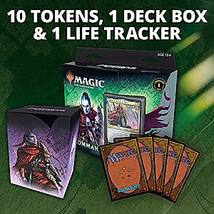 Magic: The Gathering Zendikar Rising Commander Deck – Sneak Attack | 100 Card Ready-to-Play Deck | 1 Foil Commander | Blue-Black
