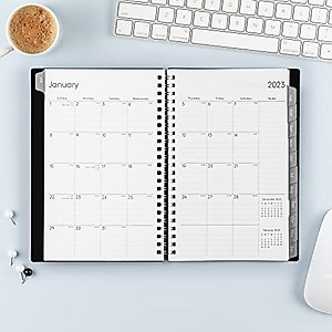 Blue Sky 2023 Weekly and Monthly Planner, January - December, 5" x 8", Flexible Cover, Wirebound, Enterprise (142095)