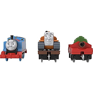 Thomas & Friends Thomas & Terence, Battery-Powered Motorized Toy Train for Preschool Kids Ages 3 Years and up