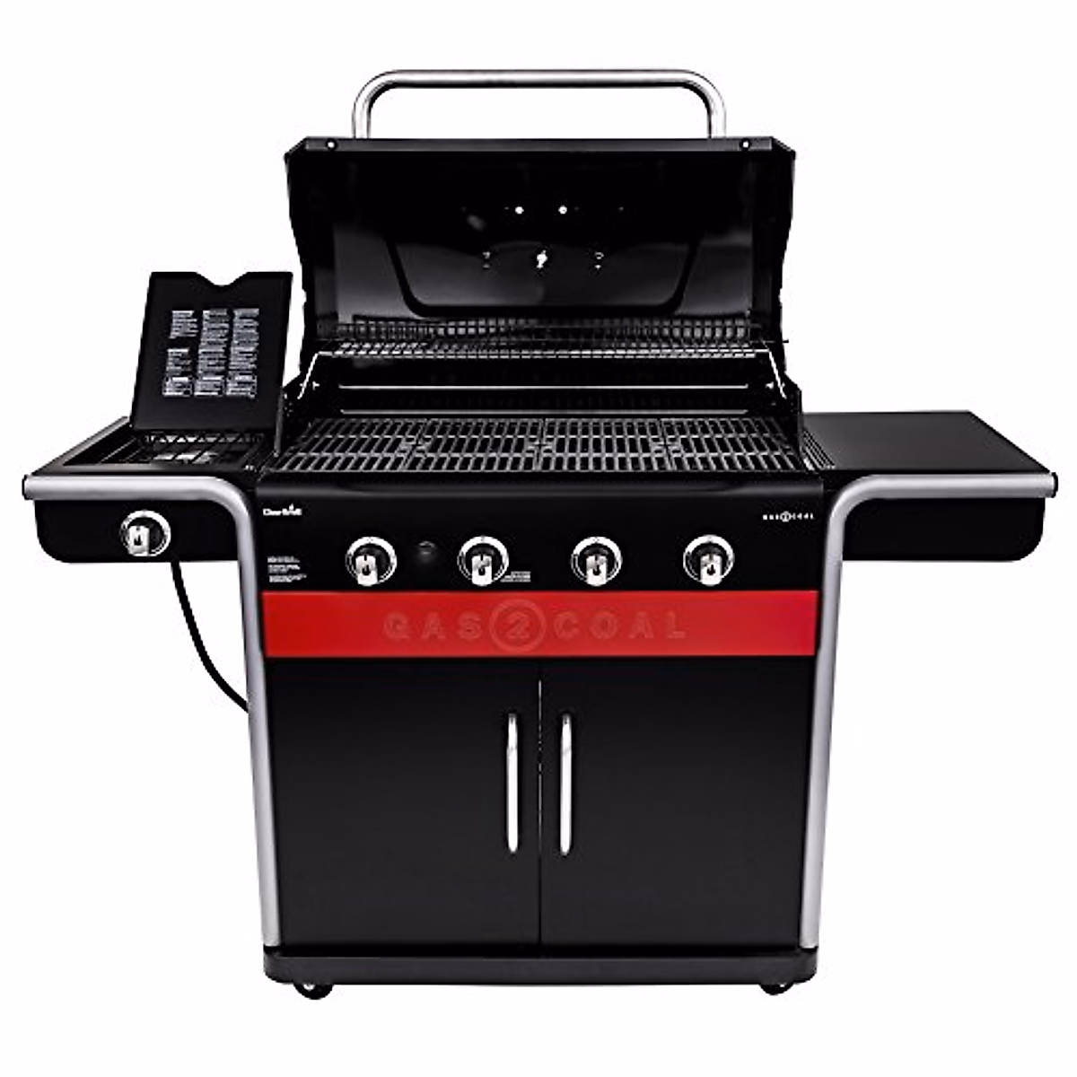 Char-Broil Gas2Coal 4-Burner Liquid Propane and Charcoal Hybrid Grill