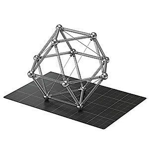Mola Structural Kit 1 | Magnetic Modular Kit for Engineering and Architecture Education | 122 Pieces + Practical Guide