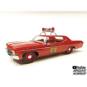 AMT 1970 Chevy Impala Fire Chief 1:25 Scale Model Kit