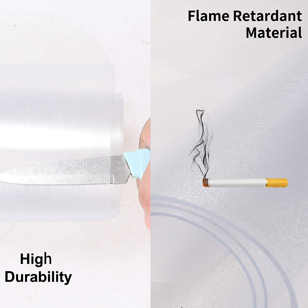 BesWin Office Chair Mat for Hardwood Floor - 48"x60" Heavy Duty Desk Chair Mat for Office Chair - Clear Computer Floor Mat Office Home Floor Protector - Easy Glide and Flat Without Curling