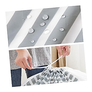 Ciieeo Laundry Organizer Quilt Storage Bag Drawstring Finishing Bag Clothing Laundry Bag