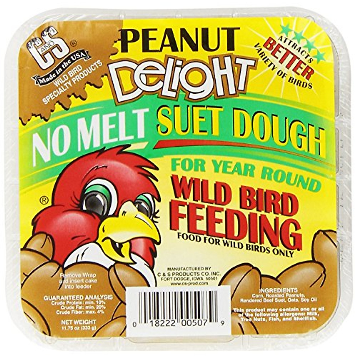 C & S Products Peanut Delight (11.75 Oz each) (36 Pack)