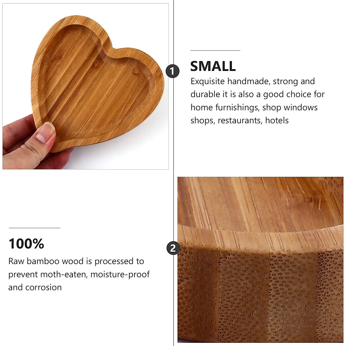 Heart Shaped Wooden Jewelry Tray Plate Rustic Farmhouse Cookie Serving Tray Valentines Home Table Wooden Cheese Plate Decoration Appetizer Plates