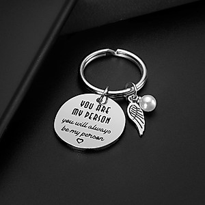 iJuqi Valentine's Day Gifts for Her - Girlfriend Wife Gifts from Boyfriend Husband Romantic Christmas Birthday Gifts for Women Girlfriend Wife Keychain