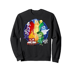 Disney Pixar Inside Out Riley's Emotions Group Shot Vintage Sweatshirt