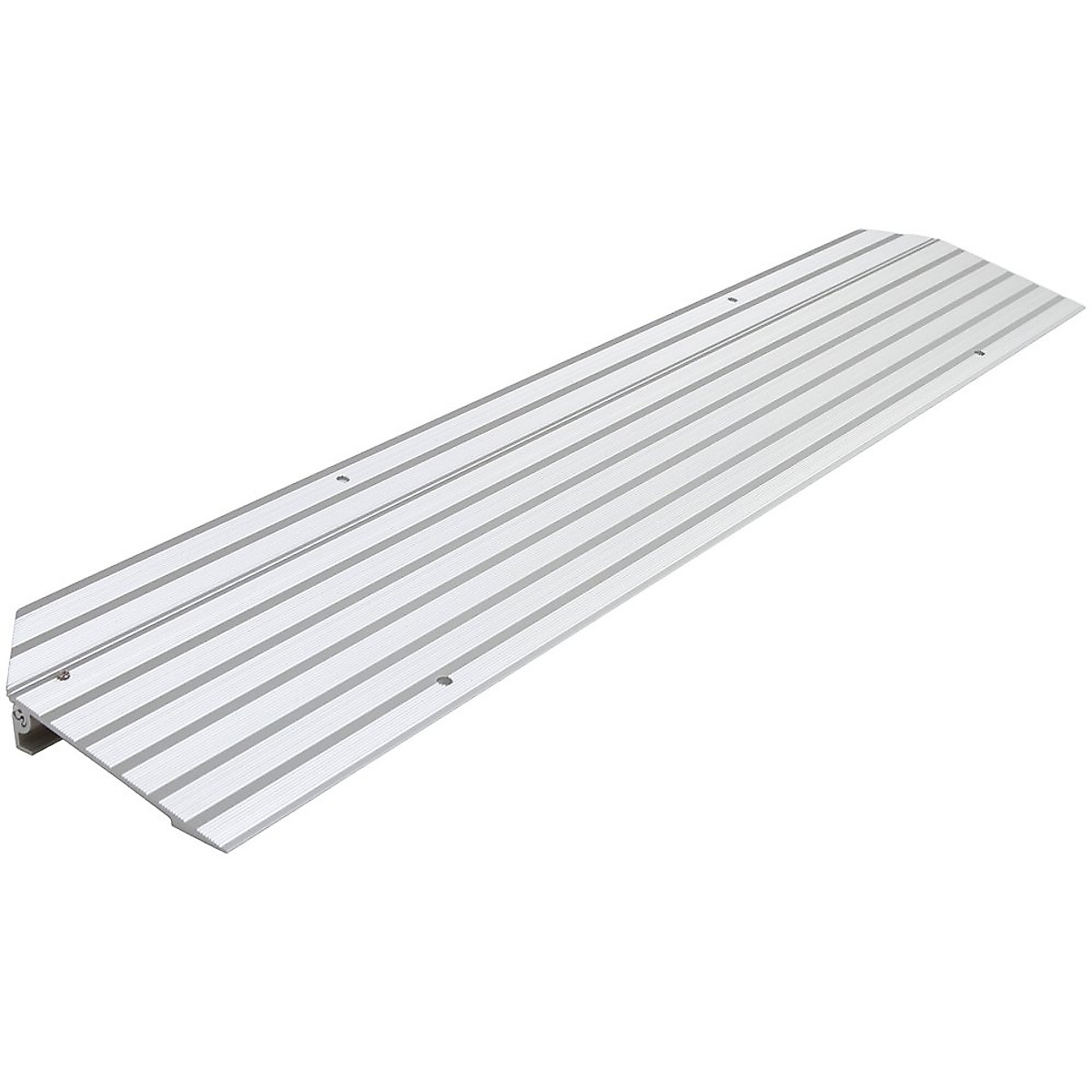 Silver Spring 1-1/4" High Aluminum Mobility Threshold Ramp for Wheelchairs, Scooters, and Power Chairs