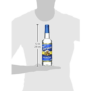 Torani Sugar Free Syrup, Sweetener, 25.4 Ounce (Pack of 1)