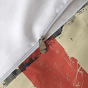 Aimery Chess Duvet Cover and Comforter Set – Artistic and Strategic Chess Piece Design, Premium Microfiber Bedding for a Thoughtful and Unique Bedroom Decor (King (104"x90"),05)