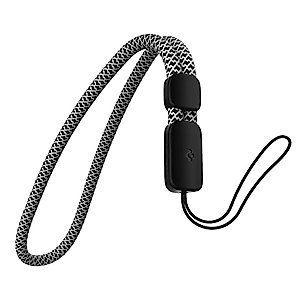 Spigen Universal Adjustable Hand Wrist Strap Phone Lanyard Compatible with Apple Airpods Pro (2nd Generation) - Black