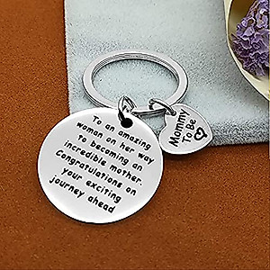First Time New Mom Gift for Women After Baby Announcement Pregnancy Gifts for First Time Moms Gift Mom Mommy Mama to be Gift Keychain