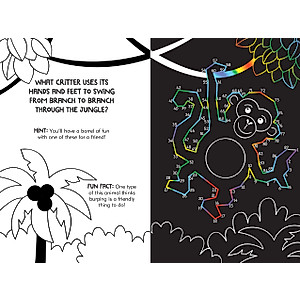 Dot-to-Dot Animals Scratch & Sketch (Trace-Along)