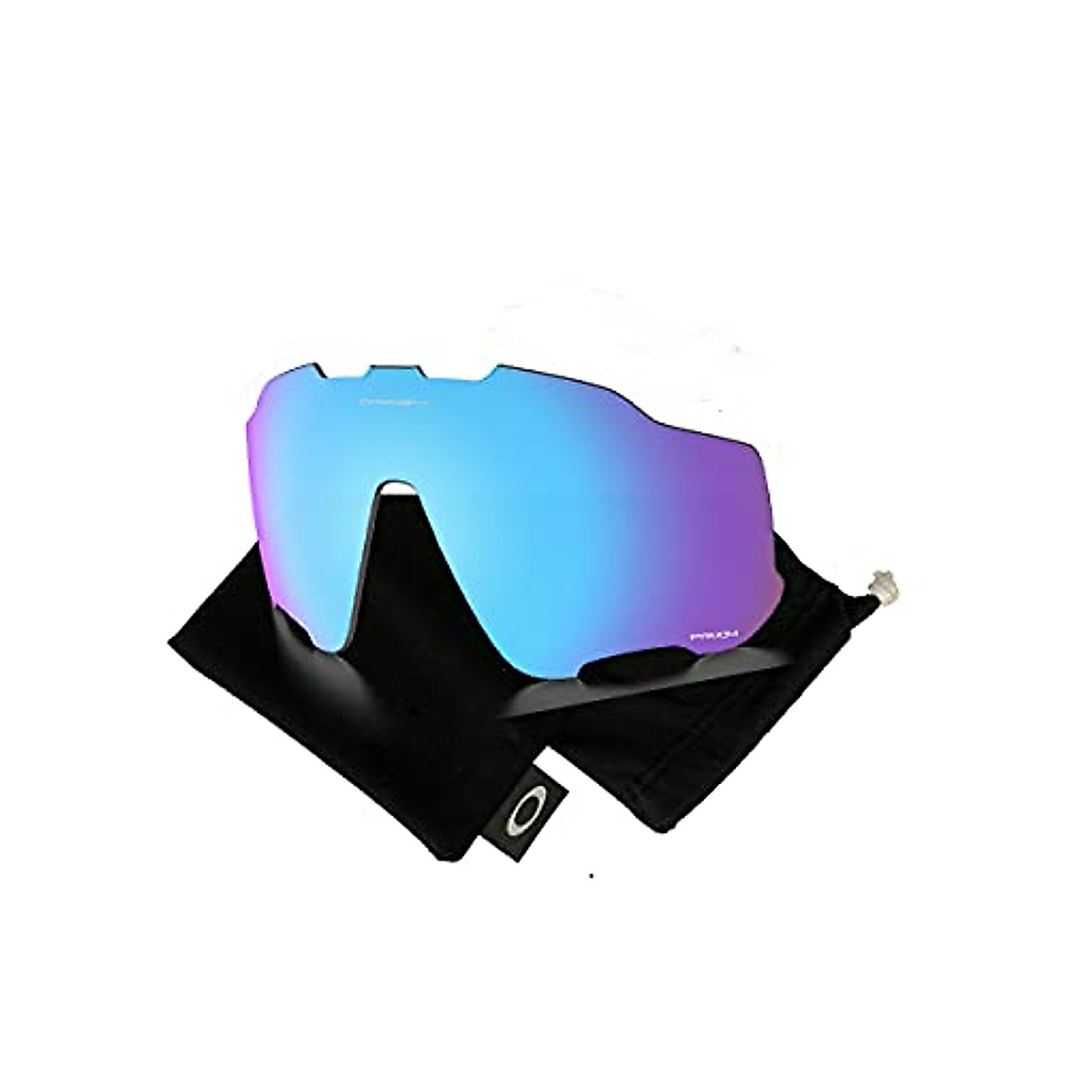 Oakley Original Jawbreaker OO9290 PRIZM Sapphire Iridium Replacement Lenses For Men For Women + BUNDLE Microfiber Cloth Bag