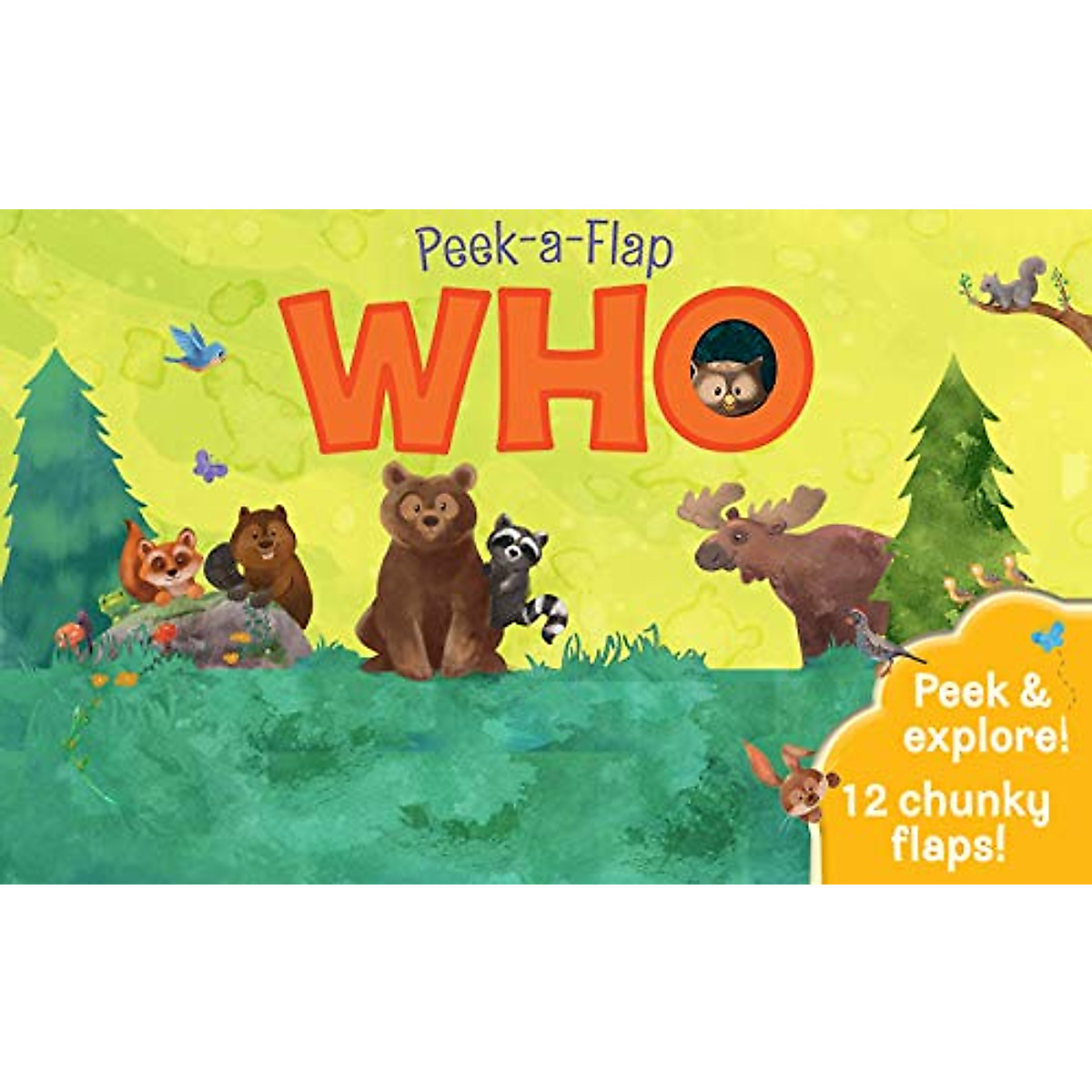 Who: Peek-a-Flap Board Book