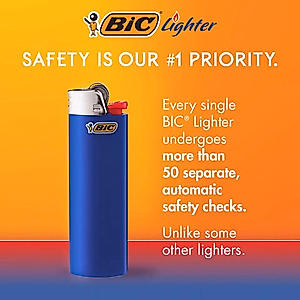 BIC Pocket Lighter, Special Edition Good Vibes Collection, Assorted Unique Lighter Designs, 8 Count Pack of Lighters