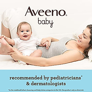 Aveeno Baby Welcome Little One Gift Basket, Baby Skincare Set with Baby Body Wash & Shampoo, Calming Bath Wash, All Over Baby Wipes, & Daily Moisturizing Lotion, 5 Items