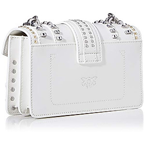 Pinko Cross-Body Bag, Grey (Grigio Argento)