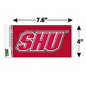 Sacred Heart University Primary Logo Automotive Car Refrigerator Locker Vinyl Magnet
