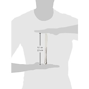 Winco 12-Piece Elegance Dinner Knife Set, 18-0 Stainless Steel