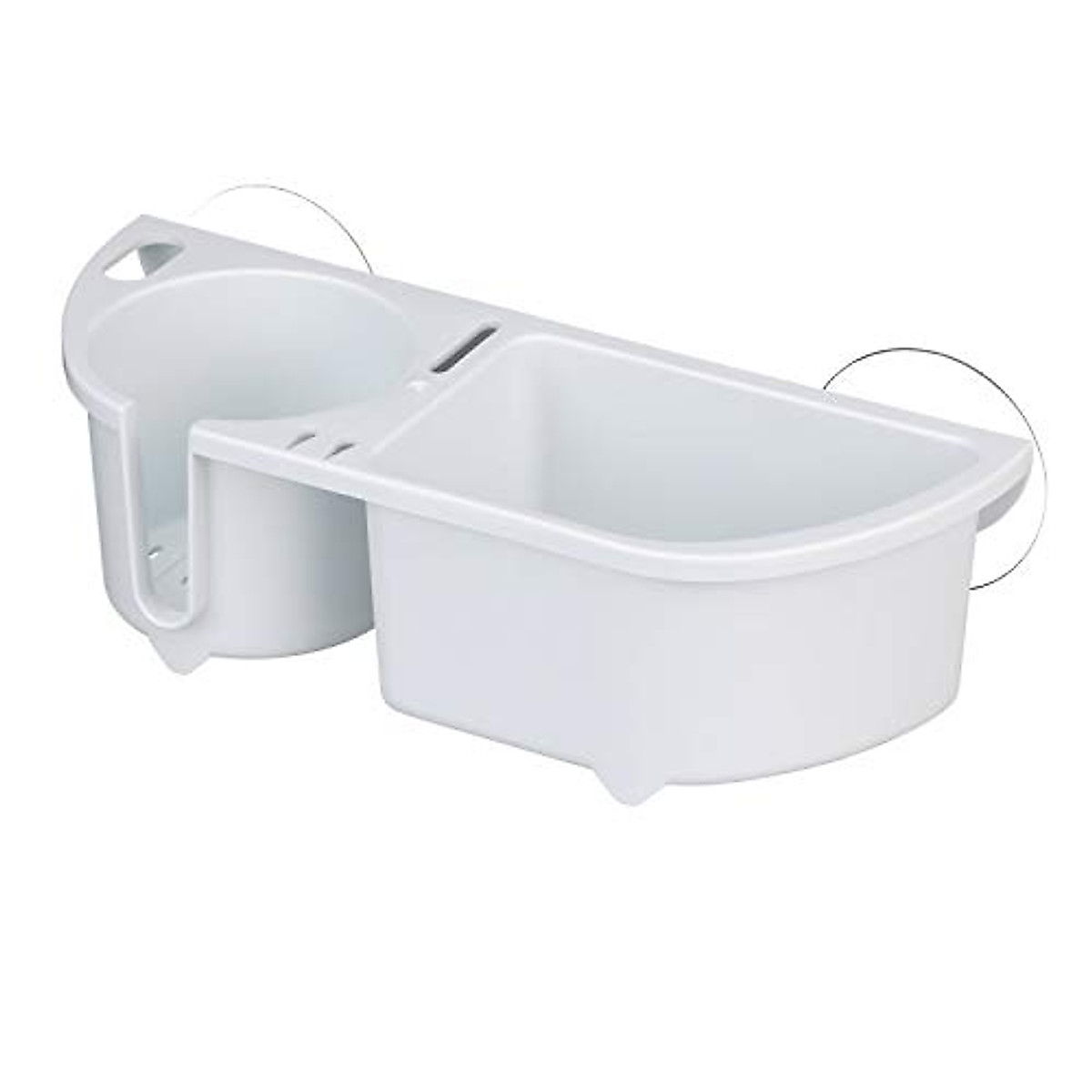 Seachoice Cruisin' Caddy, UV-Resistant Marine Boat Beverage and Item Organizer, White