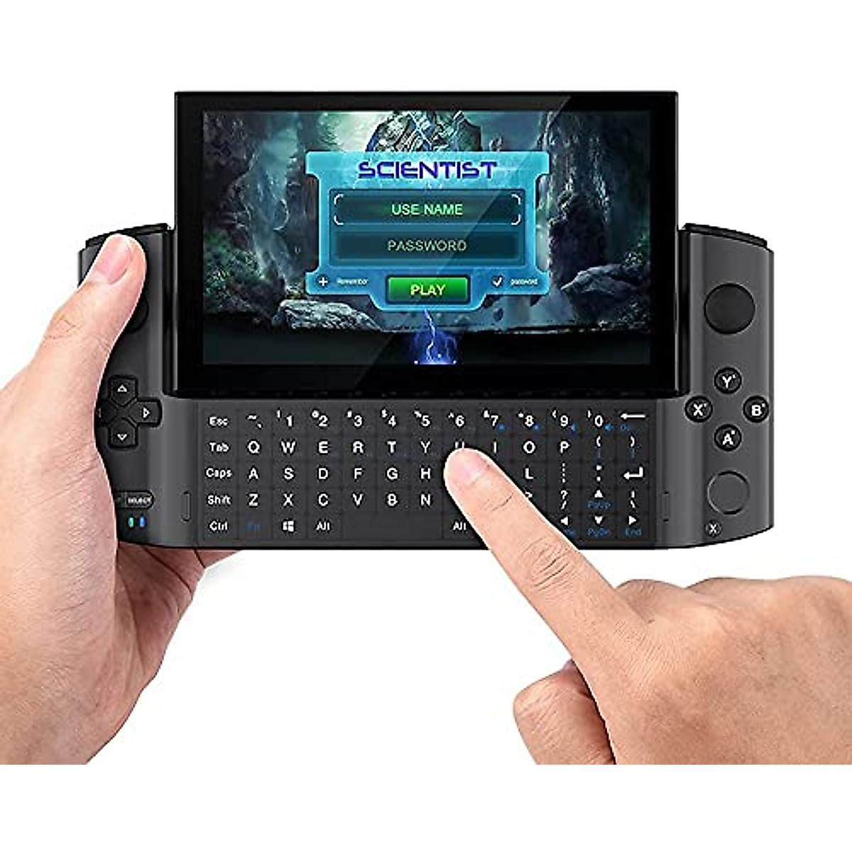 GPDGAMESTORE Gaming Laptop Handheld GPD Win 3 WIN3 Portable Mini Notebook Video Game Player Gamepad 6 Inch Screen CPU Intel Core i7 RAM 16GB SSD 1TB Backlit Touch Keyboard (2TB), GPD WIN3