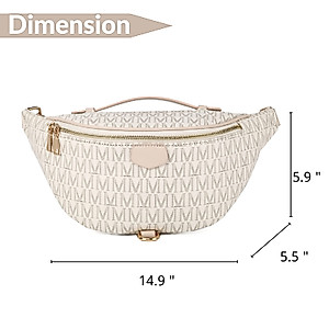 Fashion Waist Belt Pack Bags for Women Sling Chest Backpack Casual Travel Daypack Crossbody Pouch Money Shoulder Purse
