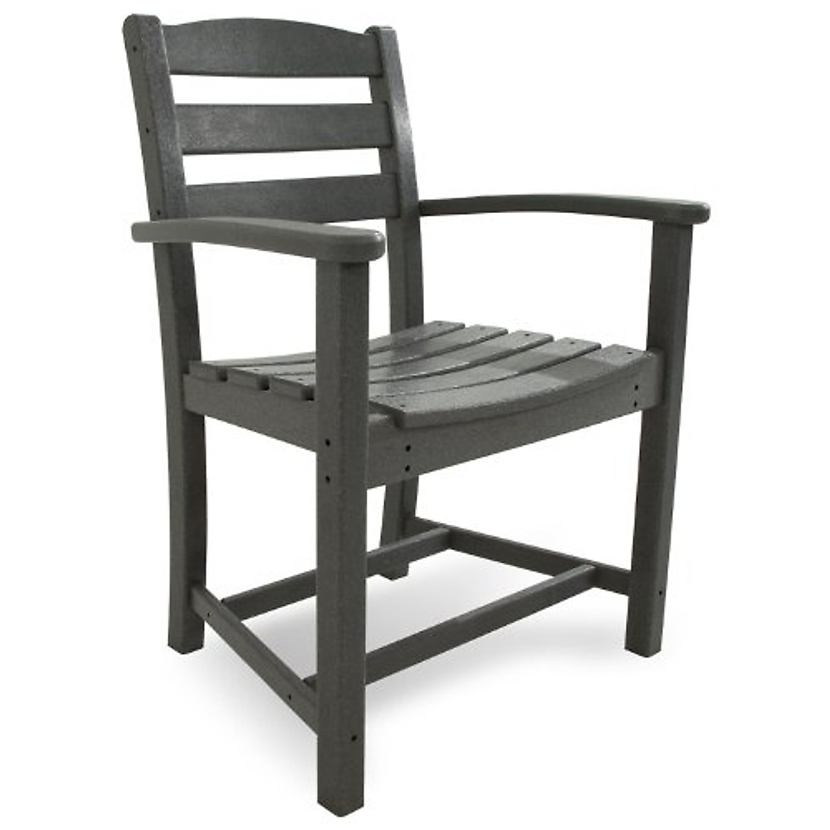 POLYWOOD PWS131-1-GY La Casa Café 7-Piece Dining Set, Slate Grey