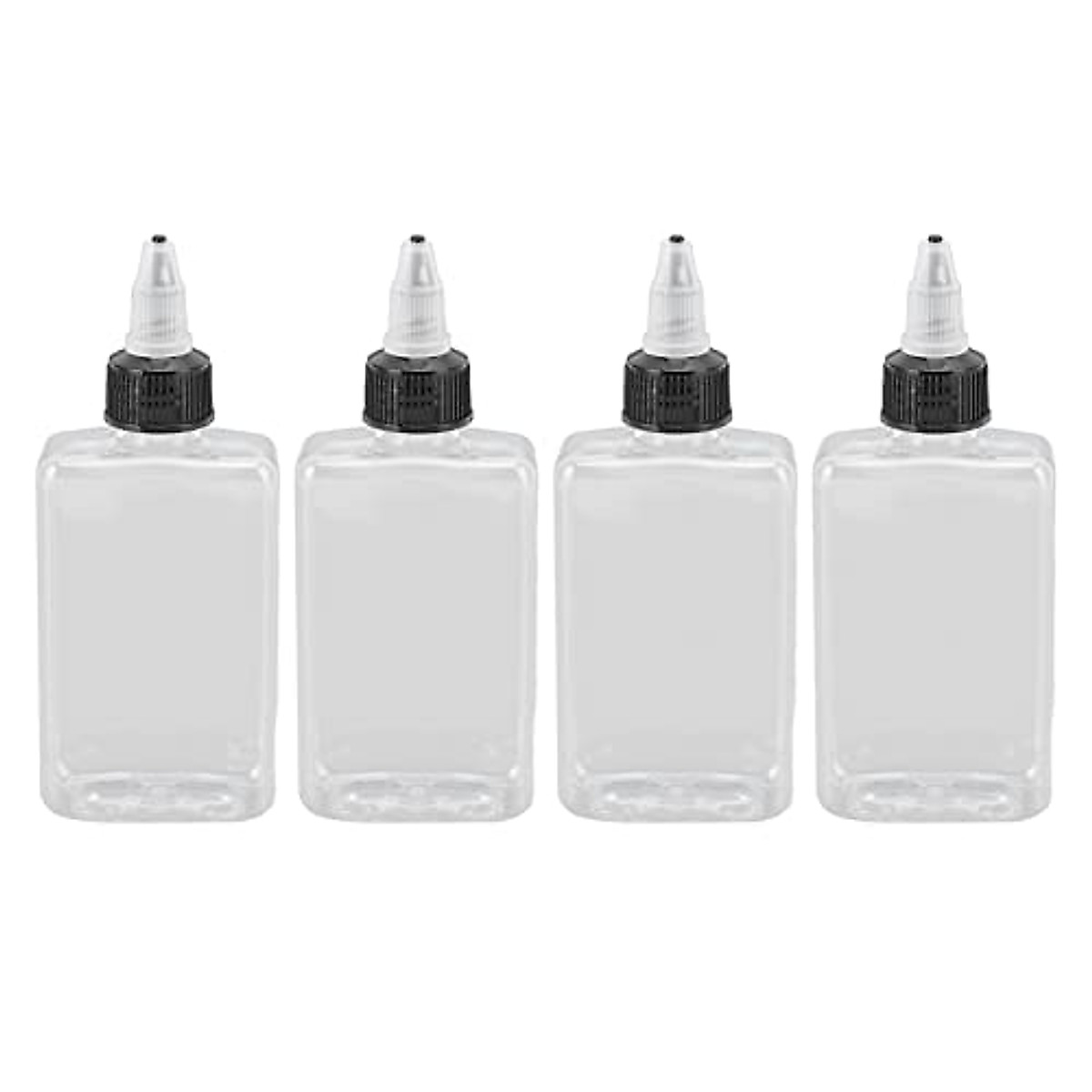 Garden supplies 4 Pcs Seasoning Bottle 100ML Portable Sealed Reusable Dispensing Oil Bottle Seasoning Bottle for Outdoor BBQ Camping