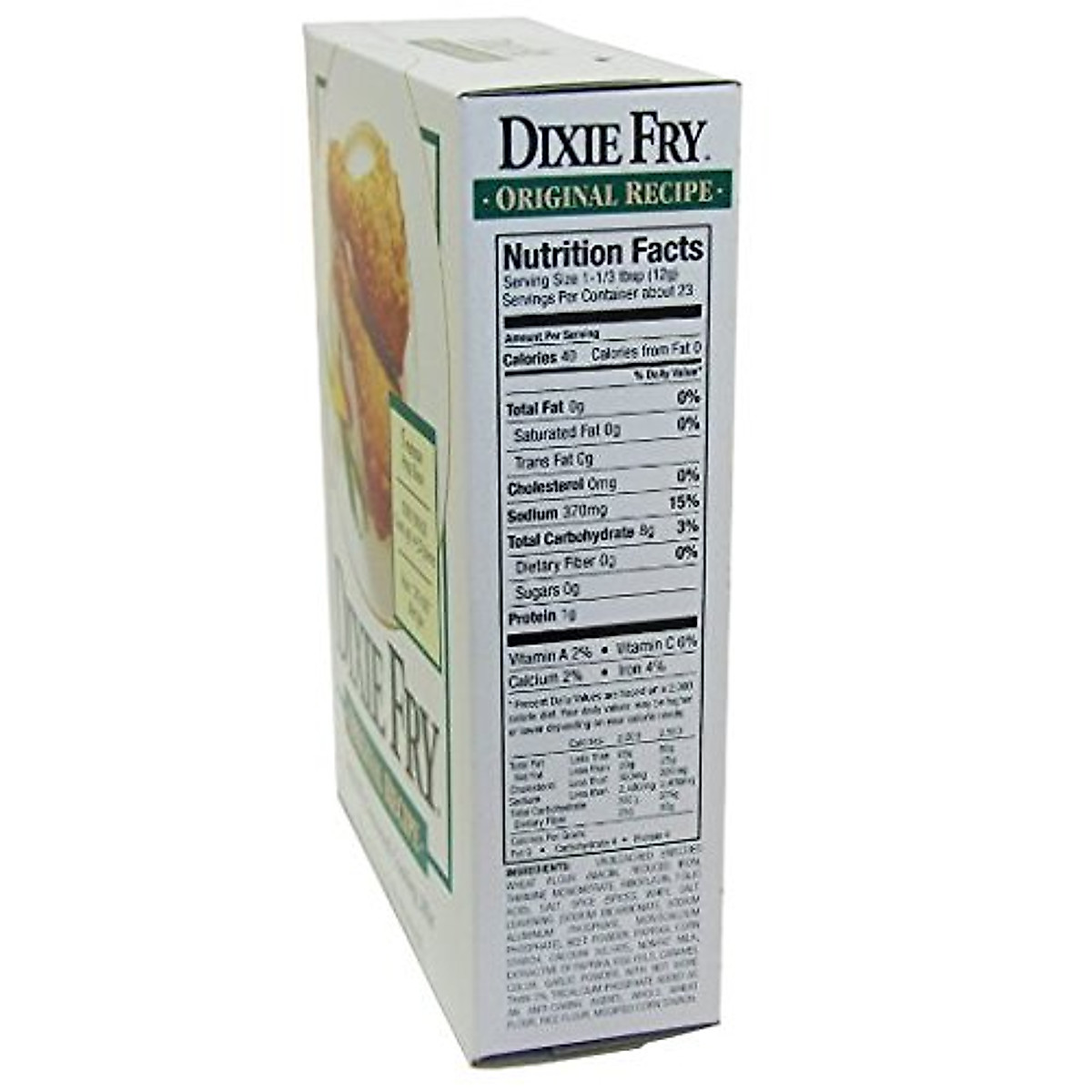 Dixie Fry Original Recipe Naturally Seasoned Coating Mix (Pack of 2 Boxes 10 Oz Each)