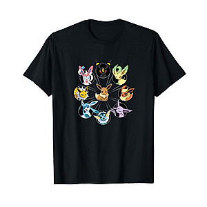 Pokémon - Eevee Evolution Circle T-Shirt