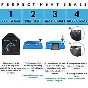 QQ Studio 100PCS Matte Double-Sided Colored Stand-Up Resealable QuickQlick™ Bags (8.5x13cm (3.3x5.1"), Black)