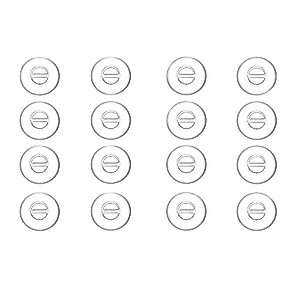 16pcs Medium (CL-NSEN) Noise Isolation Premium Eartips Adapters Compatible with Sennheiser (M2 IE) Momentum I and G CX 3.00 CX 5.00 CX 7.00BT HD1 HD1 Free, HD1 Wireless in Ear Earphones Headphones