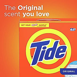 Tide Original HE Turbo Powder Laundry Detergent, 95 Oz (Packaging May Vary) (Pack of 2)