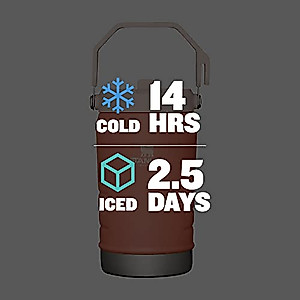 Stanley IceFlow Stainless Steel Water Jug with Straw, Vacuum Insulated Water Bottle for Home and Office, Reusable Tumbler with Straw Leakproof Flip