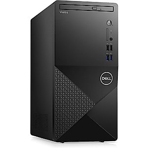 Dell Vostro 3910 Business Desktop Computer, 12th Gen Intel 4-Core Processor(Up to 4.3Ghz), 32GB DDR4 RAM, 1TB NVMe SSD, WiFi 6, DVD-RW, Display Port, HDMI, SD Card Reader, Windows 11 Pro, Black