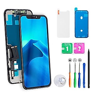 for iPhone 11 Screen Replacement, ZongCailcd Premium 6.1 inch for iPhone 11 LCD Digitizer Display for A2111, A2223, A2221, Full Assembly with Practical Repair Tools