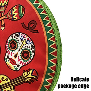 ZUYYON Tortilla Warmer 12 Inch Insulated Cotton Fabric Pouch Microwaveable Food Warmer Pouch to Keep Food Warm for up to One Hour, for Taco, Pizza Rolls, Naan Bread (Cactus)